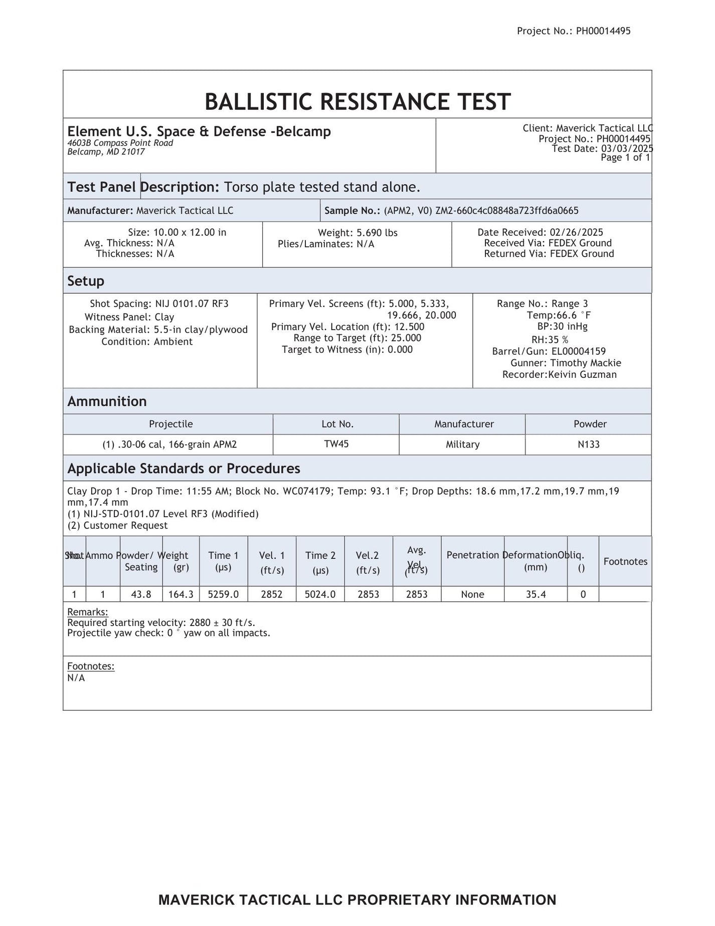ZM2 or ZL2 Ceramic Body Armor Plate - Maverick Tactical -(Level 4 MAX ...